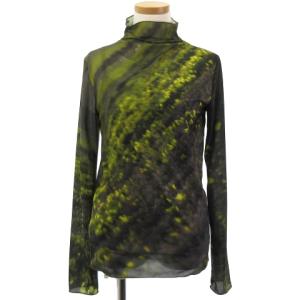 美品 22SS CAMILA SHEER CUT TOP シアー トップス カットソー 長袖 ハイネック インナーキャミ付き（2023/01/23買取） - Ameri VINTAGE アメリ ...